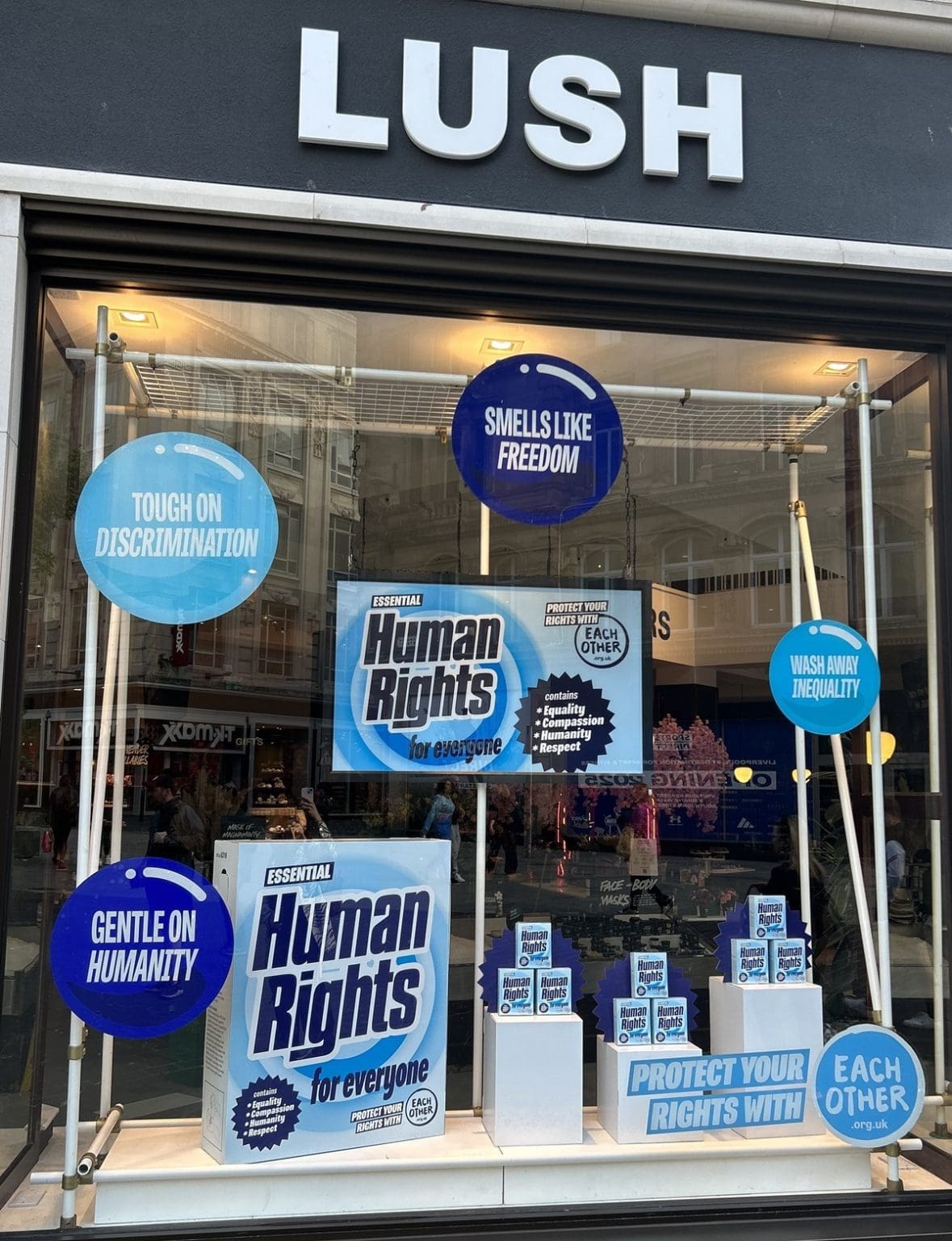 LUSH launches nationwide campaign over human rights